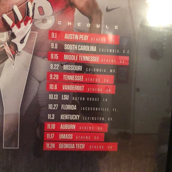 Wall Decor | 18x 24 Uga 21819 Football Poster | Poshmark